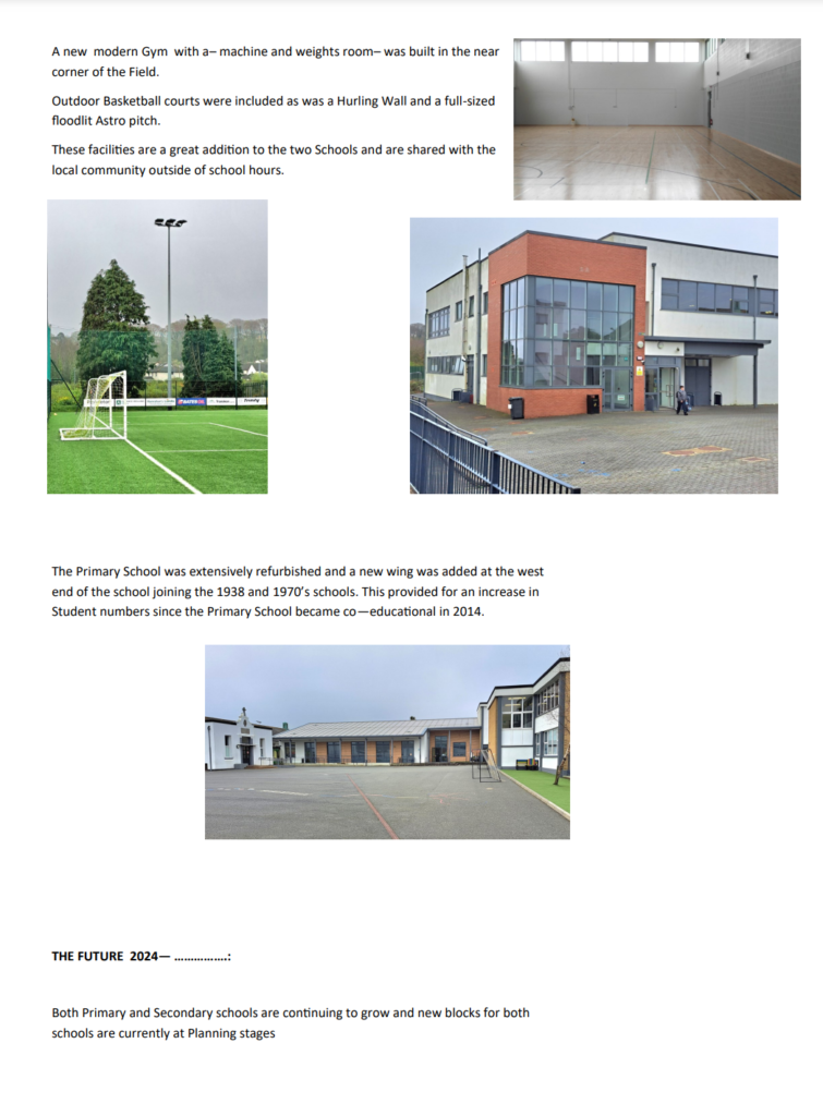 School History - Wexford CBS